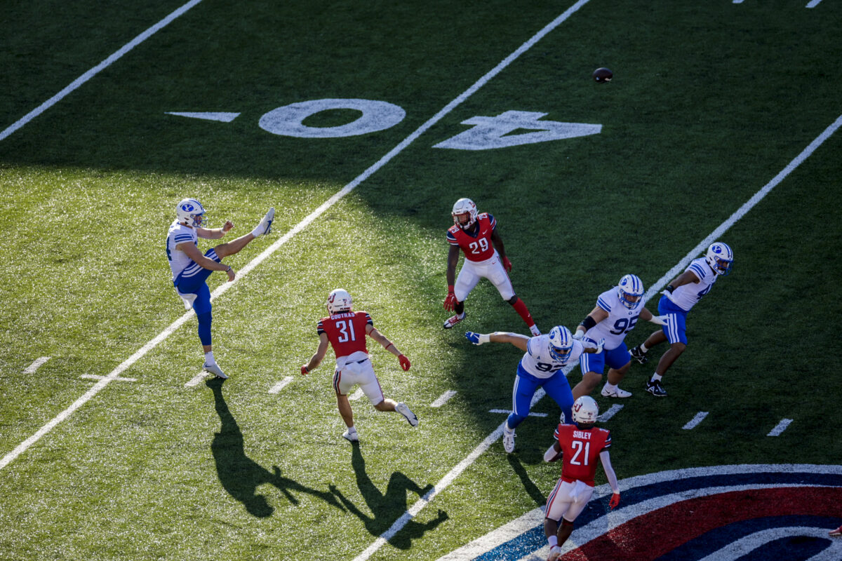 BYU punter Ryan Rehkow hungry build off of past successes | News ...